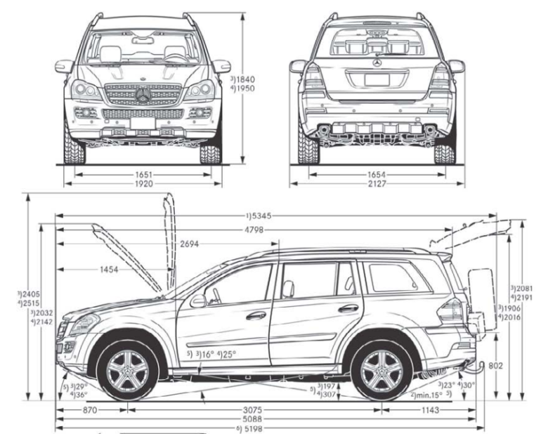 Mercedes Classe GL X164 | Strong car - Mercedesassistance